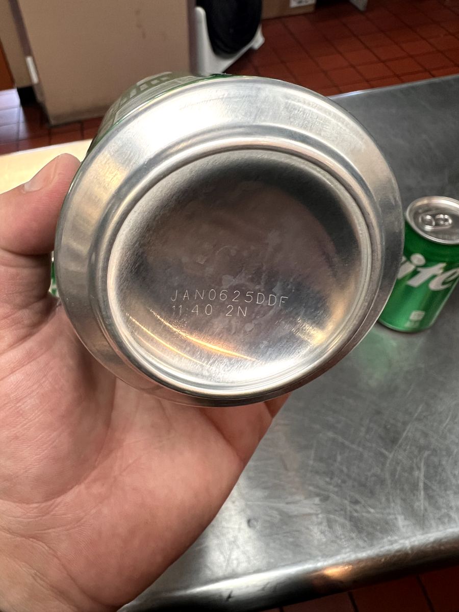 Verpletterde Sprite Kan Empty 2021 Sprite Can Pressurized Factory