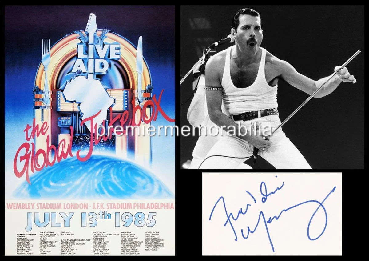 Queen Live Aid Poster