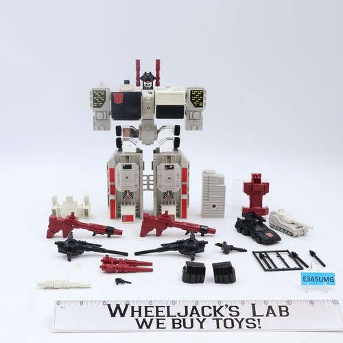 Metroplex 100% Complete RT Vintage 1985 G1 Transformers Hasbro Action ...