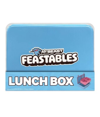 MrBeast Feastables World's Coolest Collectible Lunch Box, BPA-Free ...