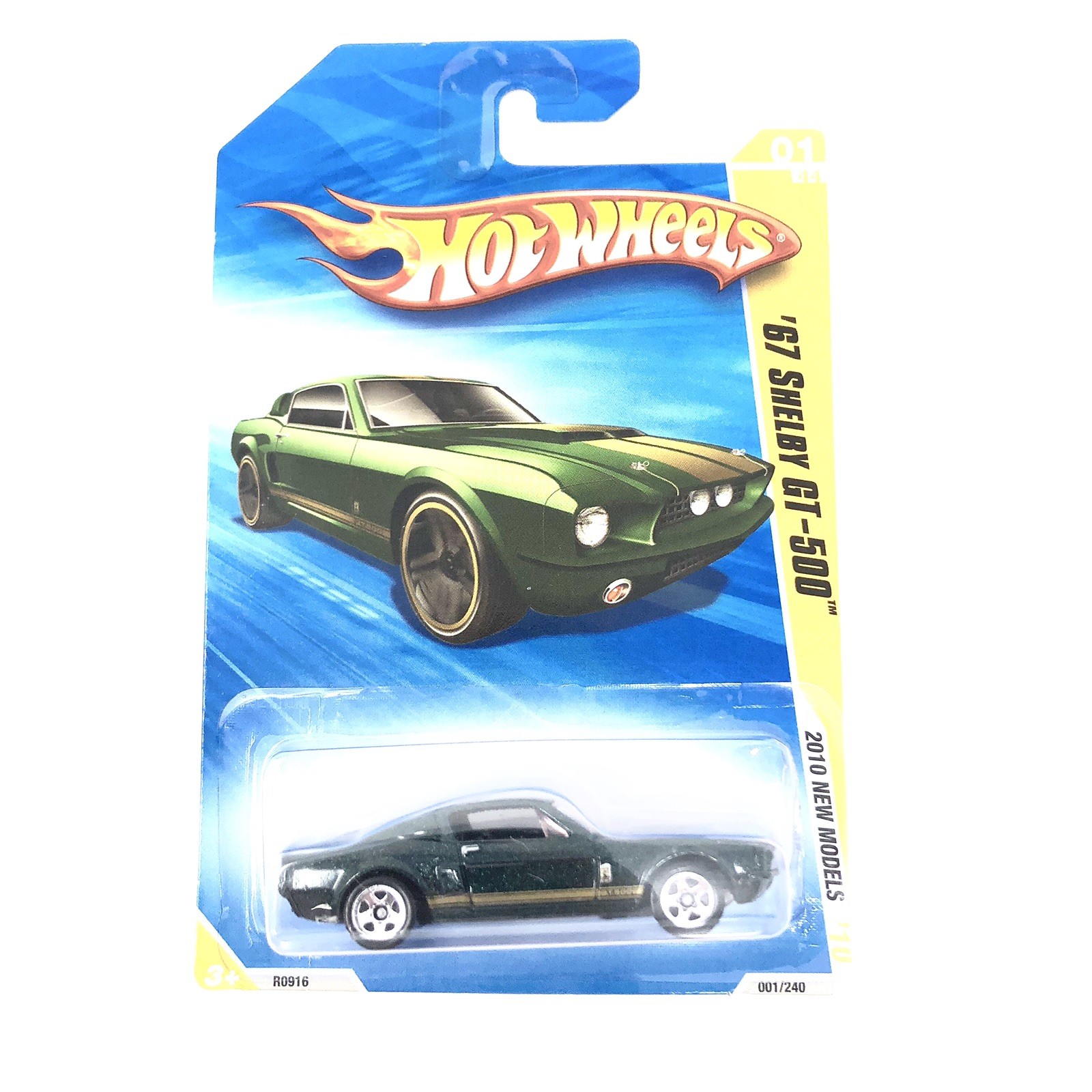 R0916 2010 #1/44 Prem Hot Wheels '67 SHELBY GT500 GT-500 1967 GREEN | eBay