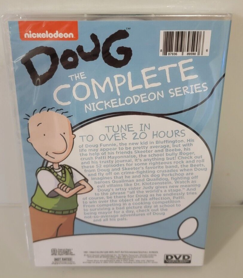 Doug: Complete Nickelodeon Series DVD 6-Disc Set ( Seasons 1-4 ) 52 ...