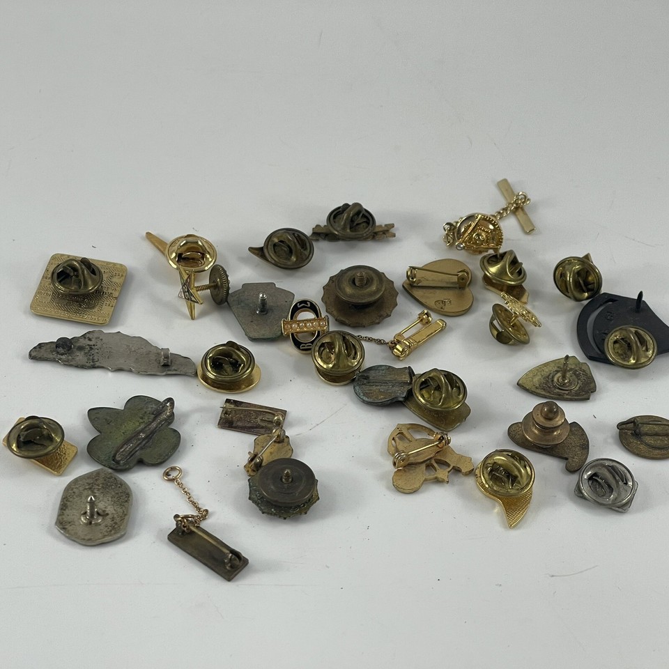 Lot of 32 Vintage Service Pins Award Pins | eBay