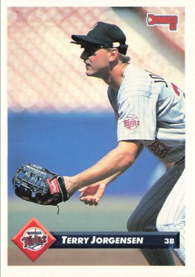 1993 Donruss #151 Terry Jorgensen Minnesota Twins | eBay