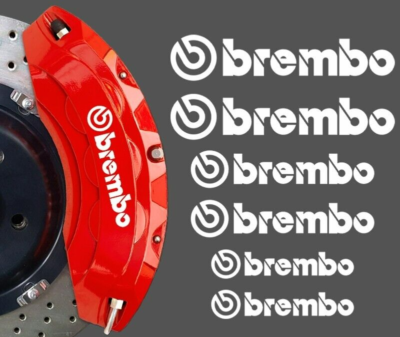 Brembo Logo 3 Sizes Badge Emblem Decoration Brakes Sticker AUS | eBay
