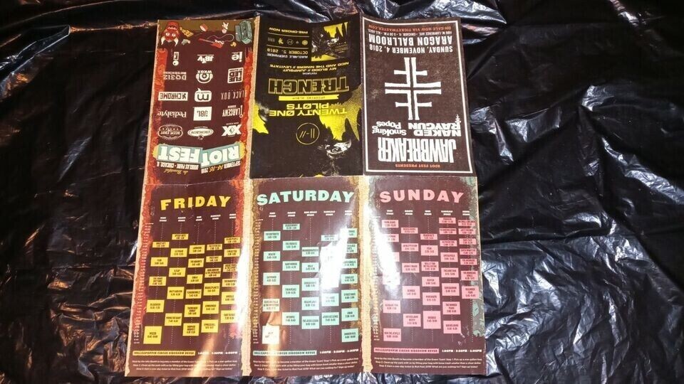 Chicago Riot Fest 2018 Map Schedule Weezer Beck Clutch Incubus Gwar ...