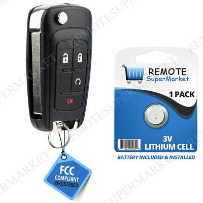 Replacement for Chevrolet 2010-2016 Equinox 2015-2016 Impala Remote Car ...