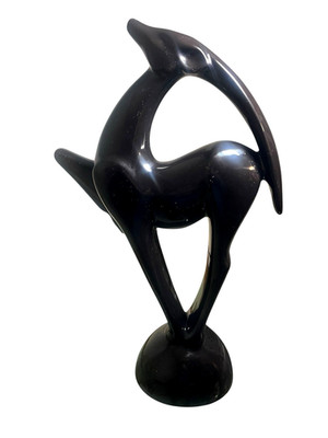 Royal Haeger Pottery Ibex Ceramic Art Deco Postmodern Figural Large ...