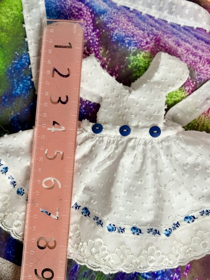 Doll Pinafore 14”-18” Toni Sweet Sue Mary Hoyer Maggie Nancy MORE! Made ...