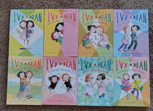 IVY + BEAN by Annie Barrows Books # 1-8 Ivy & Bean Series Boxed Set | eBay