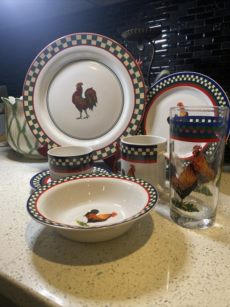 French Country Ceramic Rooster