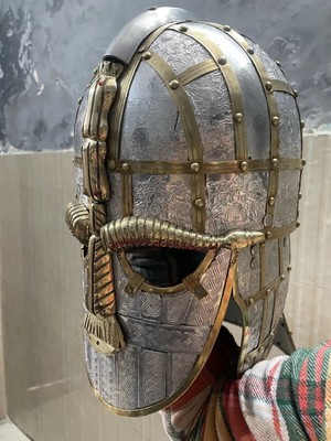 Viking Broa Swedish Armor Gjermundbu Helmet | eBay