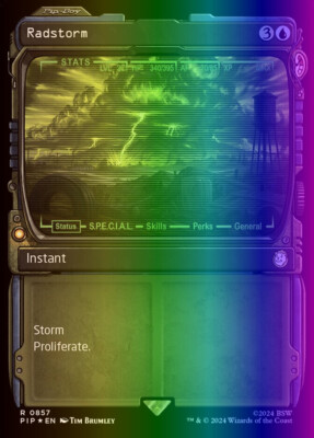 MTG Magic the Gathering Radstorm (857/1189) Fallout LP FOIL- SURGE | eBay