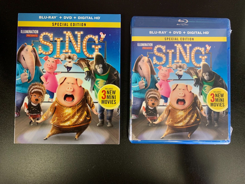 Sing (Blu-ray + DVD, 2016) 25192366550| eBay