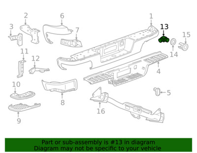 GM Park Assist Alarm Sensor 84586217 | eBay
