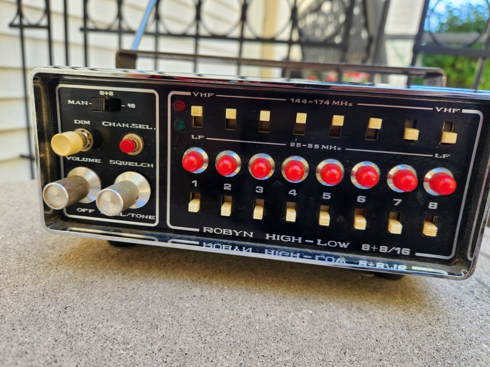 Vintage Robyn Hi-Low Band Receiver 8+8/16 Untested | eBay