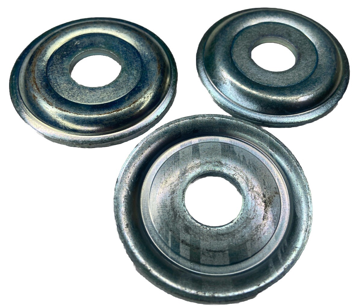 Lot of 3 Cupped Washers Zinc 55mm OD, 16mm ID | eBay