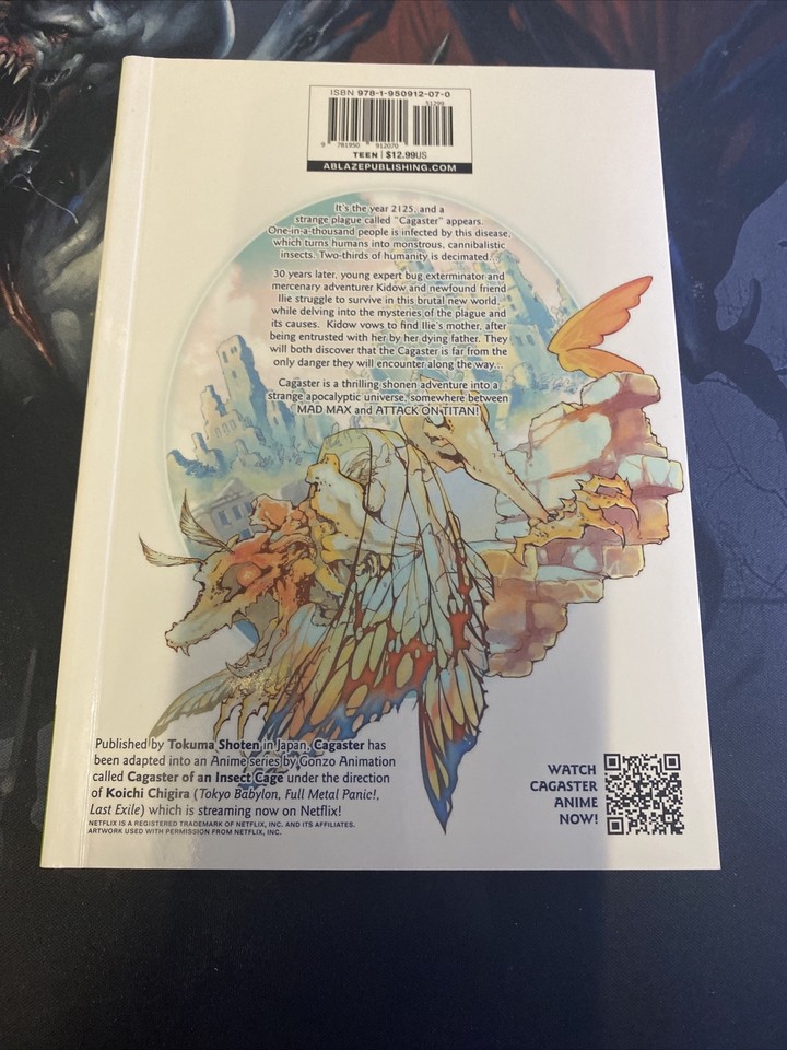 Ablaze Manga Cagaster Vol 1 (Paperback or Softback) 2020 Based on ...