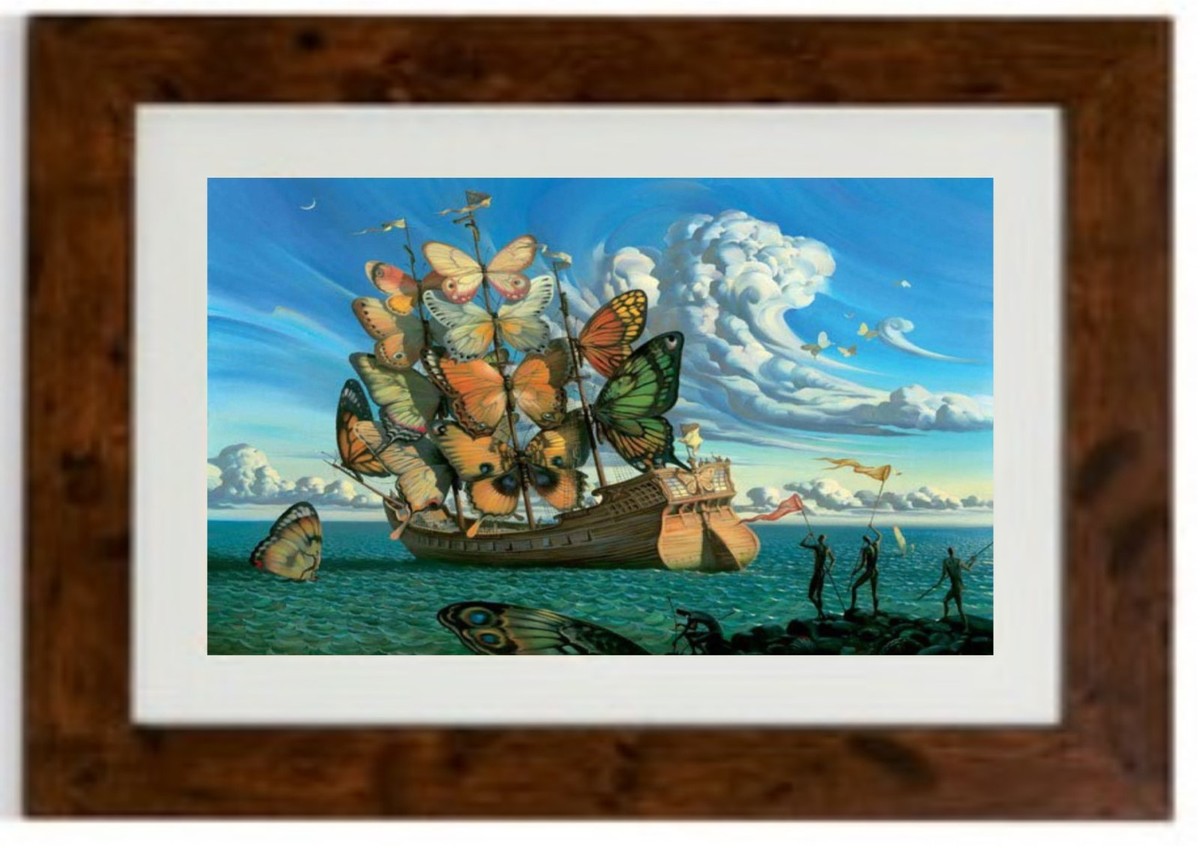 Salvador Dali Departure Of The Winged Ship Ideeën Over Logo Weltbuhne