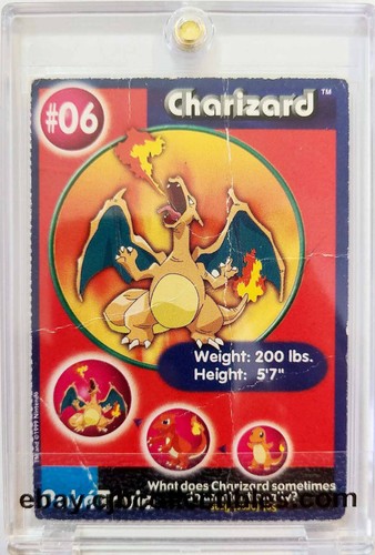 Pokémon PokeTrivia CHARIZARD # 06 Mewtwo Strikes Back No. 1 - Played 🍒 ...