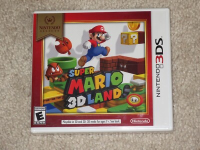Brand New! Super Mario 3D Land Nintendo 3DS Mario Brothers Bros Factory ...