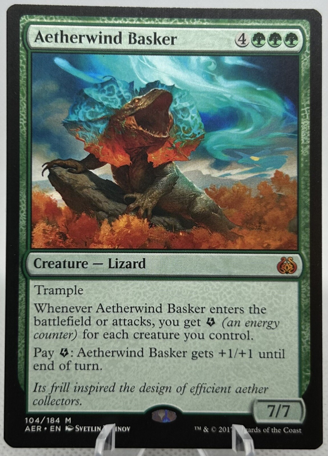 Aetherwind Basker 104/184 Aether Revolt AER MTG NM | eBay