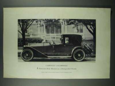 1919 Locomobile Cabriolet Locomobile Car Ad | eBay