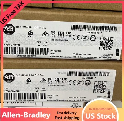 Allen Bradley 1756-EN4TR Series A ControlLogix 2Port 10M/100M/1G New | eBay
