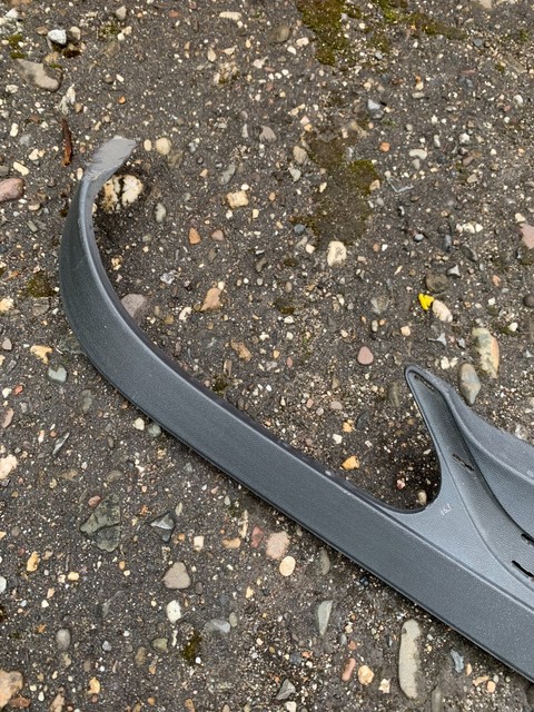 2014-2016 MERCEDES BENZ E Class W212 Rear Lower Diffuser Valance ...