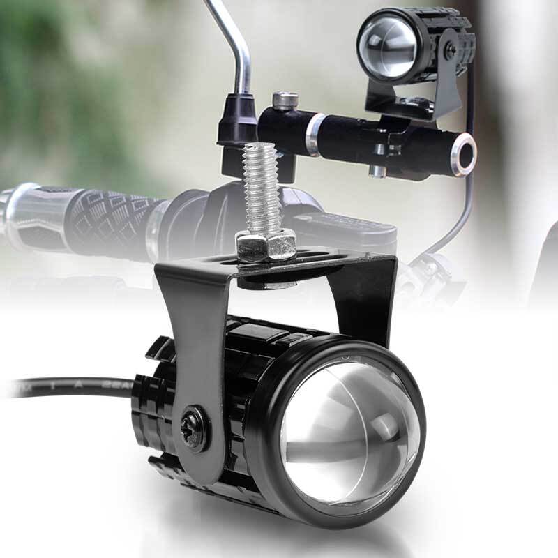 2x Mini LED Motorcycle Car Headlight Spot Light Driving Fog Lamp ...