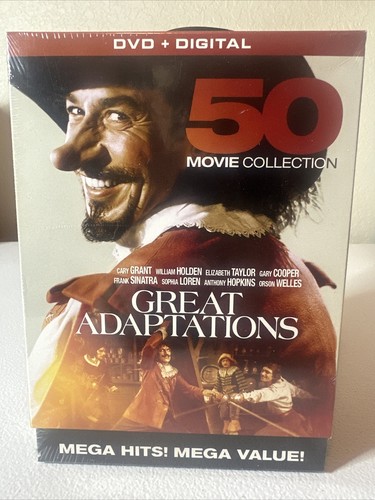 Great Adaptations DVD 50 Movie Collection Brand New | eBay