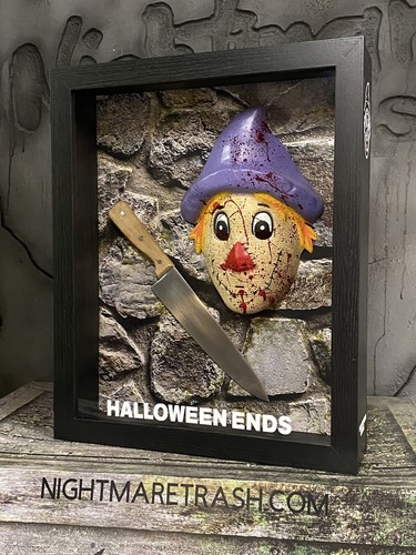 Corey Cunningham Halloween Ends Scarecrow Mask Knife Display Michael ...