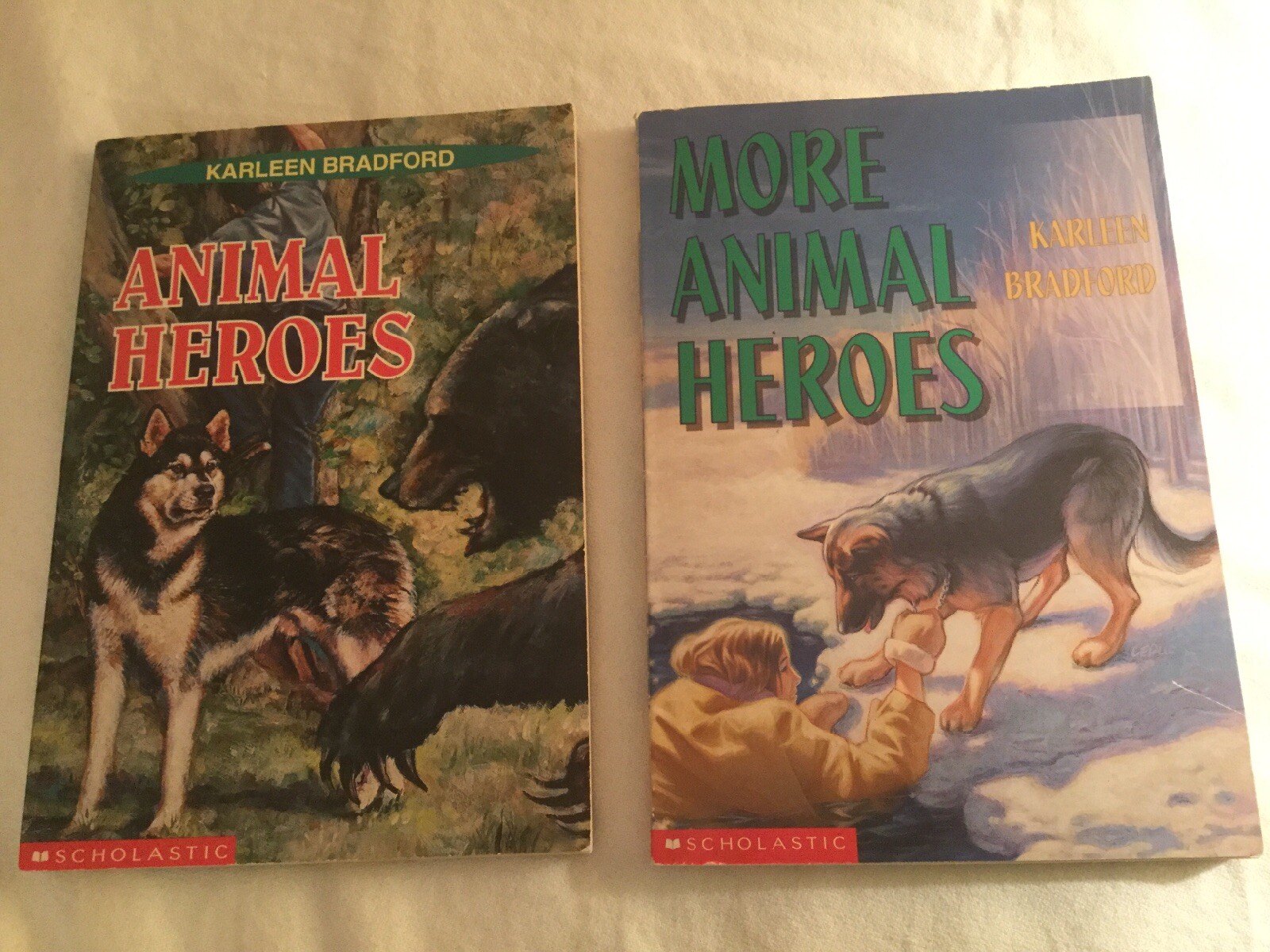 Animal Heroes & More Animal Heroes by Karleen Bradford 2 PBs RL 5 | eBay