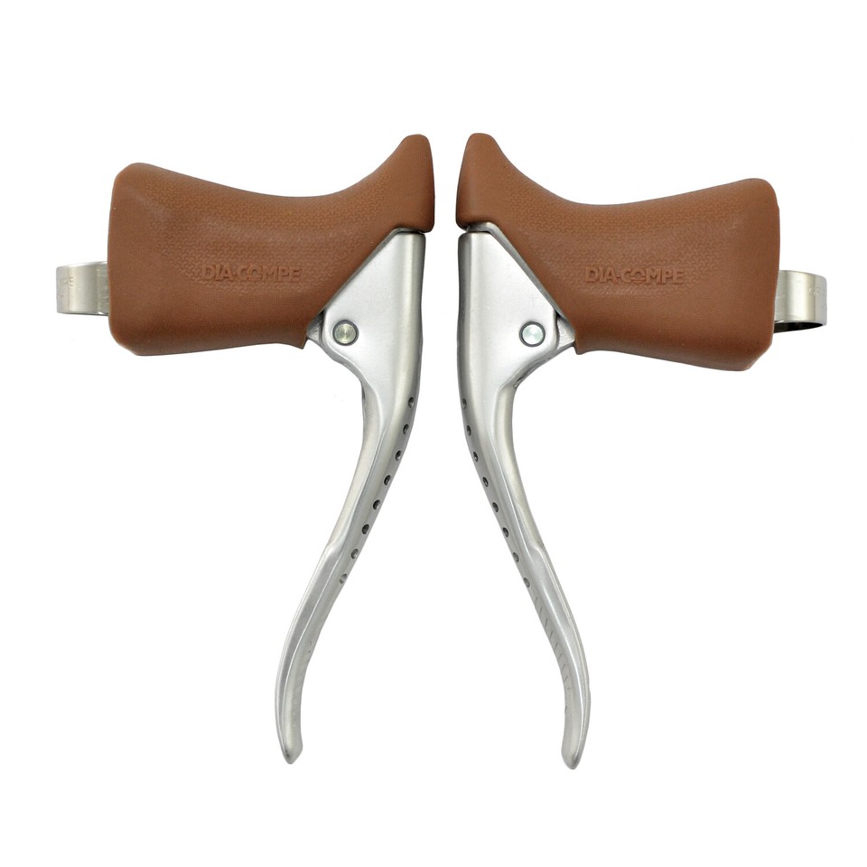 DIA-COMPE GC07H Aero Drilled Road Bike Drop Bar Brake Levers Set ...