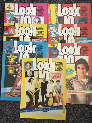 7 Vintage Look-In Magazines Bundle / Job Lot from 1981-82 VGC | eBay UK