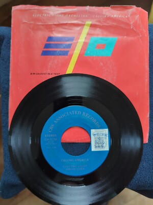 Electric Light Orchestra Calling America 45 RPM Single Record CBS 1986 ...