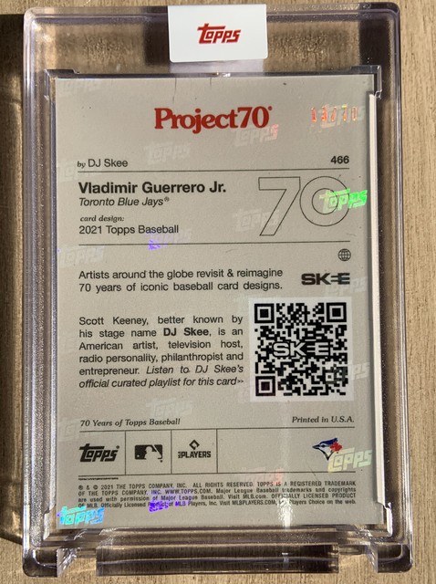 2021 Topps Project 70 - DJ Skee Rainbow Foil 2021 Topps Baseball #466 ...