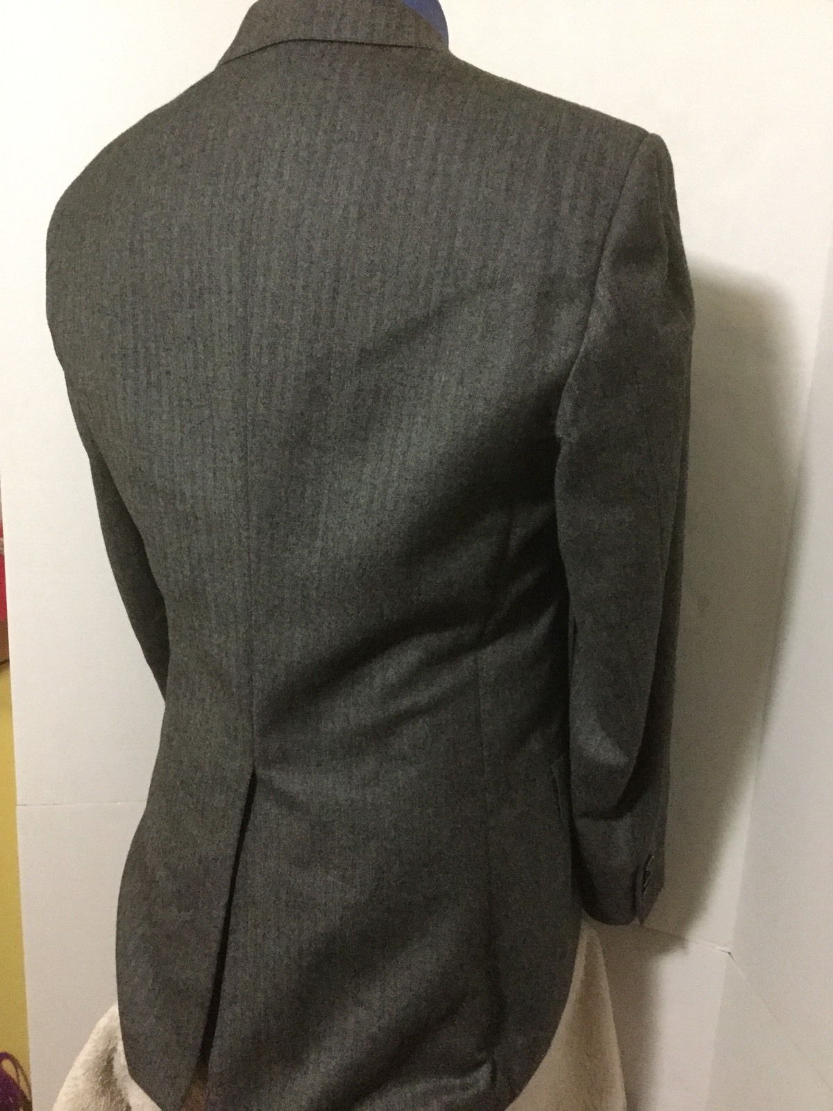 Austin Reed Mens 42R Blazer Wool Gray Tweed 2 Button Sport Suit Coat | eBay
