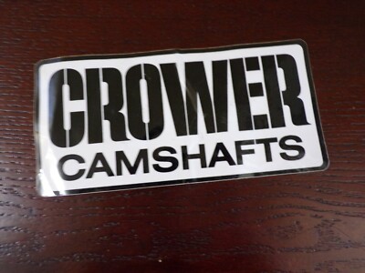 Crower Camshafts Decal | eBay