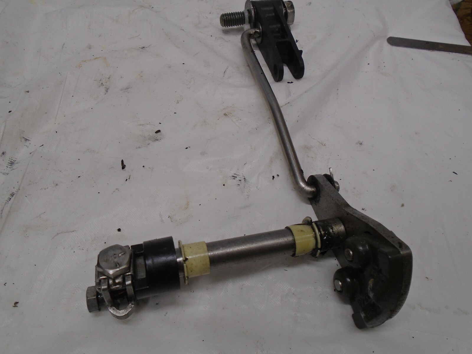 1993 JOHNSON J40TLETB 40HP SHIFT CONTROL LINKAGE 432014 OUTBOARD MOTOR ...