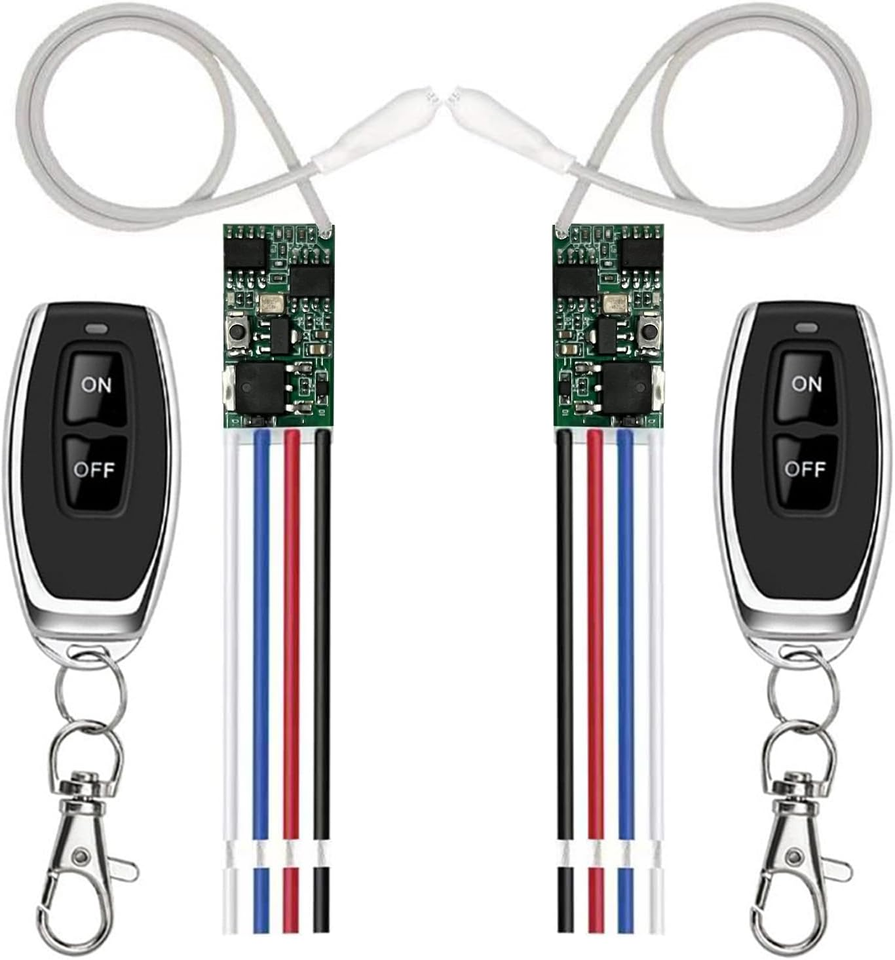 433MHz Universal Wireless RF Remote Control Switch DC 6V 12V 24V 1CH ...