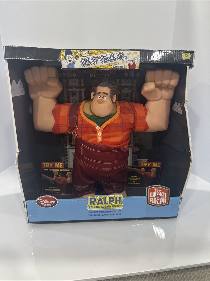 Wreck-It Ralph Talking Action Figure 14'' US Disney Store NEW | eBay