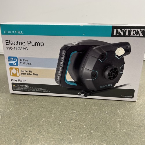 Intex Quick-Fill 120V Electric Air Pump - Inflates & Deflates - 1100 ...