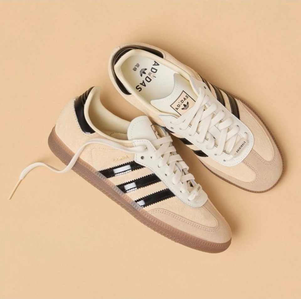 Bubble Tea Taipei × Adidas Samba OG | Taiwan Exclusive | Beige & Black ...