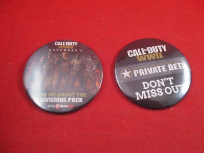 Call of Duty WWII Xbox One Playstation 4 PS4 PC Promo Beta + Divisions ...