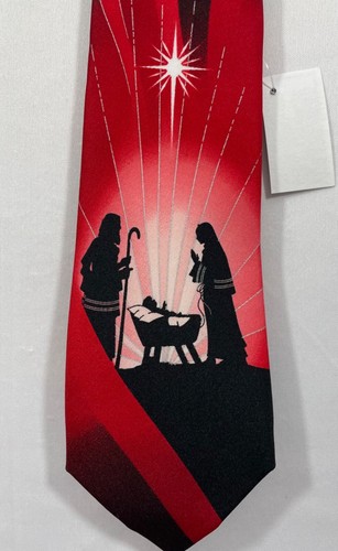 MEN’S CELEBRATE TOGETHER HOLIDAY NATIVITY SCENE TIE | eBay