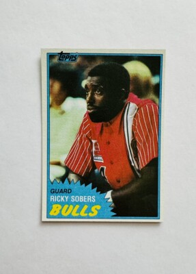 Ricky Sobers Chicago Bulls 1981-82 Topps Basketball Card #8 Set Break ...