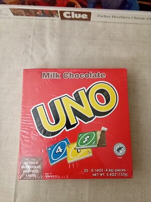 UNO Milk Chocolate Game, 108g/4 oz. Box {Imported from Canada}NEW ...