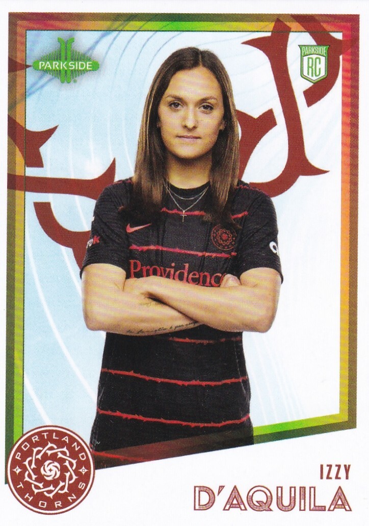 Izzy D’Aquila 2023 Parkside NWSL Volume 1 Rookie #97 THORNS-QTY | eBay