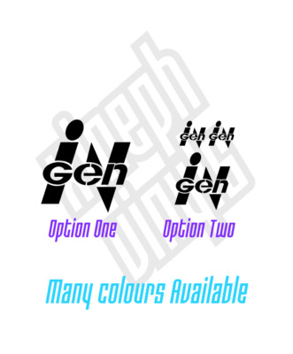 INGEN Corporation Jurassic Park World vinyl sticker decal car window ...